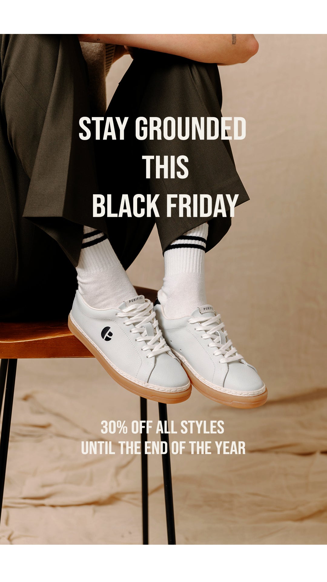 Purified Footwear - Zero plastic, biodegradable, durable sneakers ...